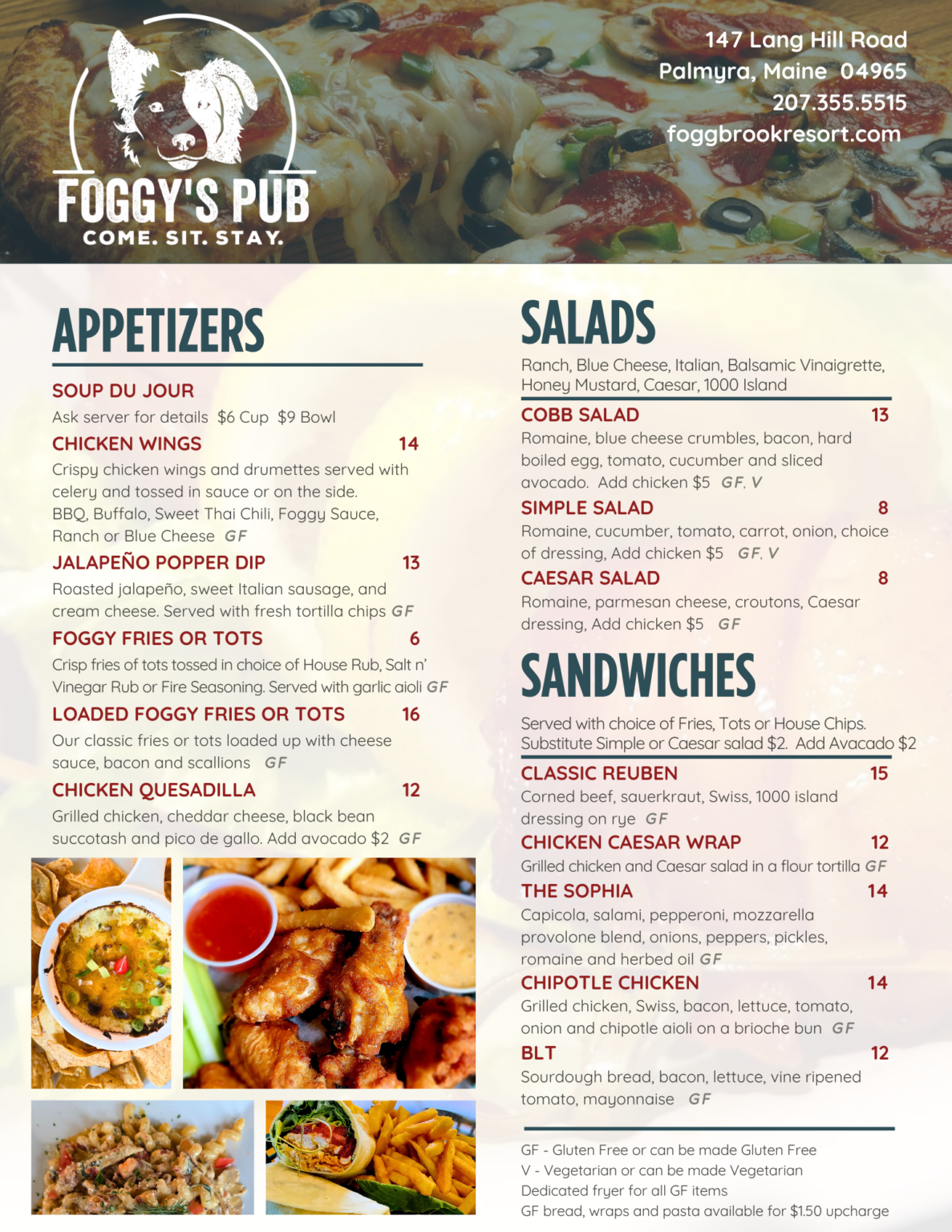 Foggy’s Pub | Fogg Brook Resort